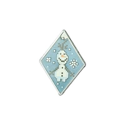 China 3D Stereo Custom Enamel Pin Badges Enamel Lapel Pin Badge Simple Style for sale