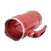 China Al6063 Aluminium Terminal Box Portable LED Lamp Cnc Aluminum Enclosure for sale