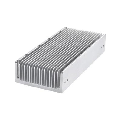 China Electronic Radiator Large Aluminium Heat Sink Extrusion Module Radiator Skiving Fin Heatsink for sale