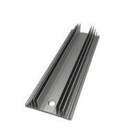 China CNC Processing Aluminium Extruded Sections Industrial Radiator Lighting Aluminum Heatsinks Extrusion for sale