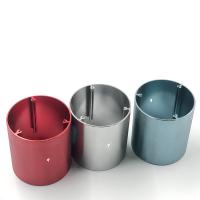 China 6063 Aluminum profile case Bluetooth audio case CNC machining anodized for sale
