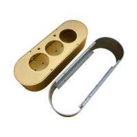 China Aluminum extrusion power amplifier case metal products aluminum shell CNC processing for sale