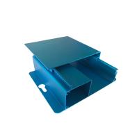 China Power Box Extruded Aluminum Sections 6063 Aluminum Alloy Shell CNC Processing Power Box for sale