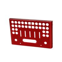 China Aluminum Alloy Sheet Metal Press Parts Mobile Spray Oxidation Stamping Machine Parts for sale