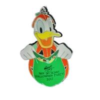 China Custom Enamel Pin Cartoon Security Badge Metal Plating Tinted Printed Metal Badges for sale