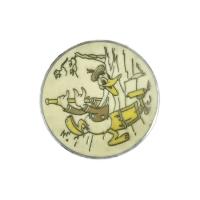 China Metal Plating Color Filled Cartoon Custom Metal Badges Enamel Pin Bespoke Metal Badges for sale