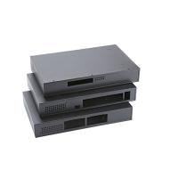 China 2-Port POE Switch Precision Metal Fabrication Shell Stamping 6063 Aluminum CNC Machining for sale