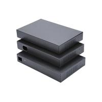 China 2-Port POE Switch Precision Metal Fabrication Shell Stamping 6063 Aluminum CNC Machining for sale