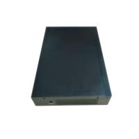 China Sheet Precision Metal Fabrication Stamping 6063 Aluminum CNC Machining 16 Port POE Switch Shell for sale