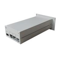 China AL6063 Laser Cutting Sheet Metal Power Box Sheet Bending Aluminum Sheet Powder Spraying for sale