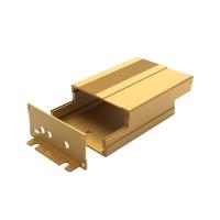 China 6063 Aluminium Extruded Sections Power Box Aluminum Extrusion Enclosure for sale