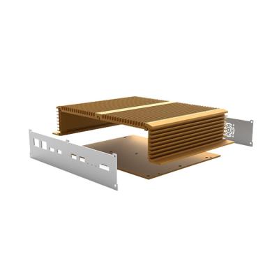 China Power Drive Aluminium Extruded Sections Power Controller Shell Extruded Aluminum Enclosure for sale