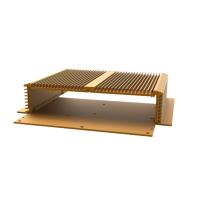 China Power Drive Aluminium Extruded Sections Power Controller Shell Extruded Aluminum Enclosure for sale
