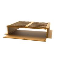 China Power Drive Aluminium Extruded Sections Power Controller Shell Extruded Aluminum Enclosure for sale