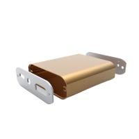 China AL6063 Aluminium Extruded Sections Instrument Junction Box USB Hub Case for sale