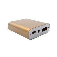 China AL6063 Aluminium Extruded Sections Instrument Junction Box USB Hub Case for sale