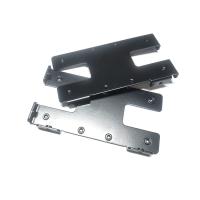 China Support Plate Automotive Metal Parts Metal Stamping Parts Surface Electrophoresis Black for sale