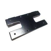China Support Plate Automotive Metal Parts Metal Stamping Parts Surface Electrophoresis Black for sale