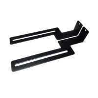China Auto Radar Metal Sheet Stamping Small Parts Bracket Metal Support Plate Black for sale
