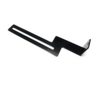 China Auto Radar Metal Sheet Stamping Small Parts Bracket Metal Support Plate Black for sale