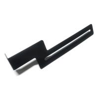 China Auto Radar Metal Sheet Stamping Small Parts Bracket Metal Support Plate Black for sale