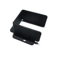 China AL6061 Metal Stamping Part Fixed Bracket Aluminum Alloy Parts Anodized Black for sale