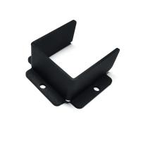 China AL6061 Metal Stamping Part Fixed Bracket Aluminum Alloy Parts Anodized Black for sale
