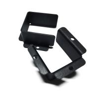 China AL6061 Metal Stamping Part Fixed Bracket Aluminum Alloy Parts Anodized Black for sale