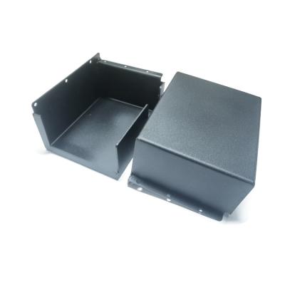 China Aluminum Alloy Metal Stamping Part Fixed Bracket Anodized Black for sale