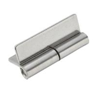 China 304 Stainless Steel Welded Furniture Metal Parts Machinery Electric Cabinet Door Hinge for sale