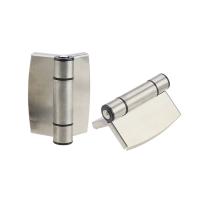 China Toilet Partition Door Hinge 304 Stainless Steel Spring Automatic Door Closer Hinge for sale