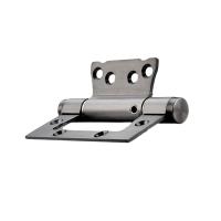 China Invisible Door Hydraulic Buffer Hinge Damped Spring Back Stainless Steel Automatic Closing Hinge for sale