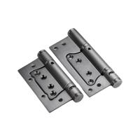 China Invisible Door Hydraulic Buffer Hinge Damped Spring Back Stainless Steel Automatic Closing Hinge for sale