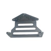 China Black Automotive Metal Parts Lidar Metal Sheet Metal Bracket Powder Coated for sale