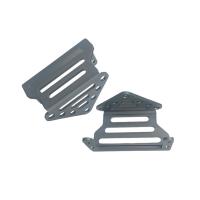 China Black Automotive Metal Parts Lidar Metal Sheet Metal Bracket Powder Coated for sale