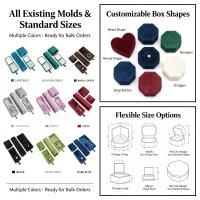 China Jewelry Box Embossed Button Closure Wholesale Silk Custom Logo Manufacturer Factory Elegant Luxury Packaging Case Bulk for sale