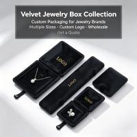 China Jewellery Box Square Embossed Button Closure Customized Luxury Packaging Case Bulk Branded Minimalist Wholesale for sale