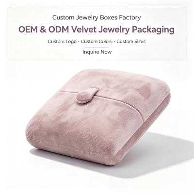 China Jewelry Box Custom Logo Embossed Premium High End Jewellery Packaging Case with Custom Cut Foam Insert for sale