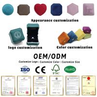 China Customized Velvet Gold Buckle Classic Rectangle Jewelry Packaging Box for Bracelet Pendant and Ring Storage for sale