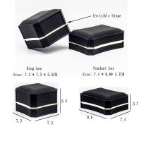 China Luxury Ring Box with LED Light Velvet Necklace Earrings Jewelry Packaging Customized Jewelry Box Factory for sale