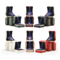 China Luxury Ring Box with LED Light Velvet Necklace Earrings Jewelry Packaging Customized Jewelry Box Factory for sale