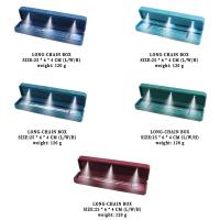 China Wholesale Custom Logo Classic Luxury Rectangle Long Chain Jewelry Box Bracelet Storage Velvet LED Necklace Ring Gift Valentine's for sale