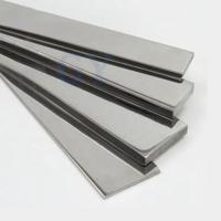 China Hot Rolled Thick 4mm SS Square Rod 304 Stainless Steel Flat Bar for sale