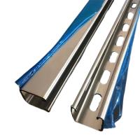 China AISI Stainless Steel U Shaped Channel 41x21mm OEM Standard Size 100x50x5x7 to 700x300x13x24 for sale