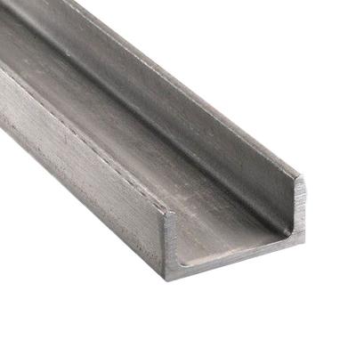 China Polished 304 316 Stainless Steel Channel Hot Rolled C Profile 50x25x2.0mm to 400x110x12.5mm for sale