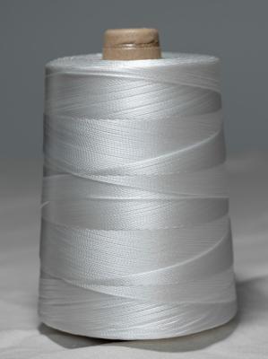 China 1000D/2 Heavy Duty Nylon Sewing Thread High Tenacity Raw White Industrial Grade for sale