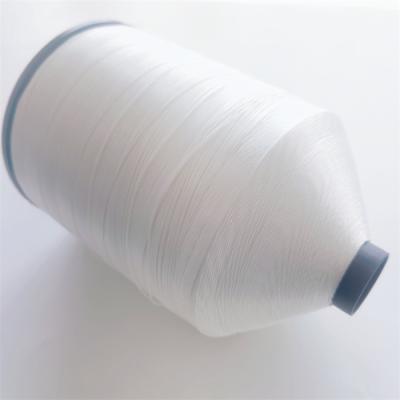 China Custom High Tenacity Polyester Thread 6000D Raw White for Sewing Machine for sale