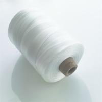 China Custom High Tenacity Polyester Thread 6000D Raw White for Sewing Machine for sale