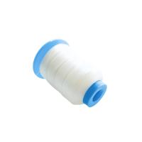 China 120D*2 210D*2 500D*3 Bonded Polyester Sewing Thread Heavy Duty White Thread for sale