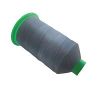 China 1000D/3 1500D/3 Bonded Polyester Thread Heavy Duty Black Thread for sale